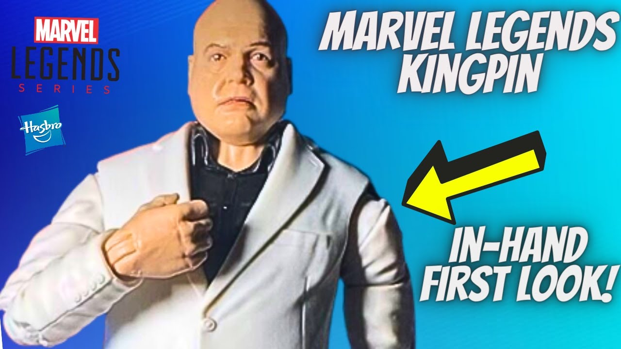 Marvel Legends Disney+ Wave 5 Kingpin In-Hand First Look! - YouTube
