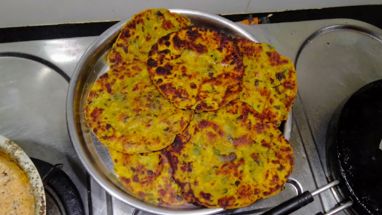 How to make Plain Thepla | સાદા થેપલા બનાવ્યા | गेहूं के आटे के थेपले ...