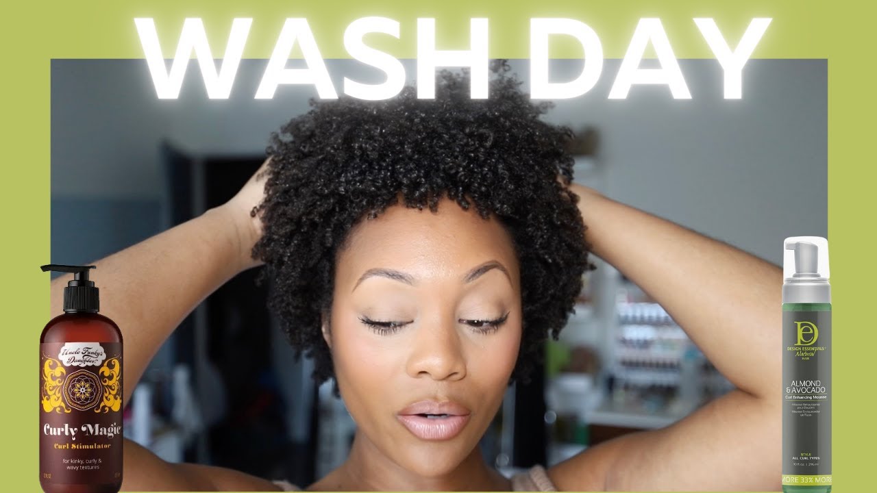 Honest Review: Trying Curly Magic Gel and Design Essentials Mousse to ...