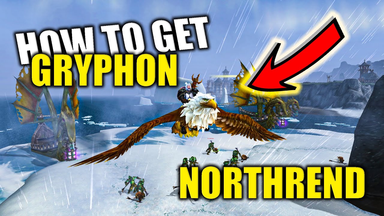 World of Warcraft: Gryphon Trainer Location in Northrend - Tutorial (How to find and Get) - YouTube