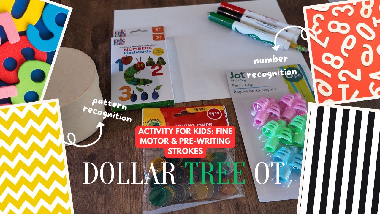 3-in-1 KIDS Activity at Home l DOLLAR TREE - YouTube