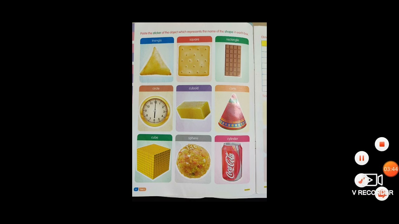 GRADE 3 MATH SHAPES AND SPATIAL UNDERSTANDING - ACTIVITY BOOK - YouTube