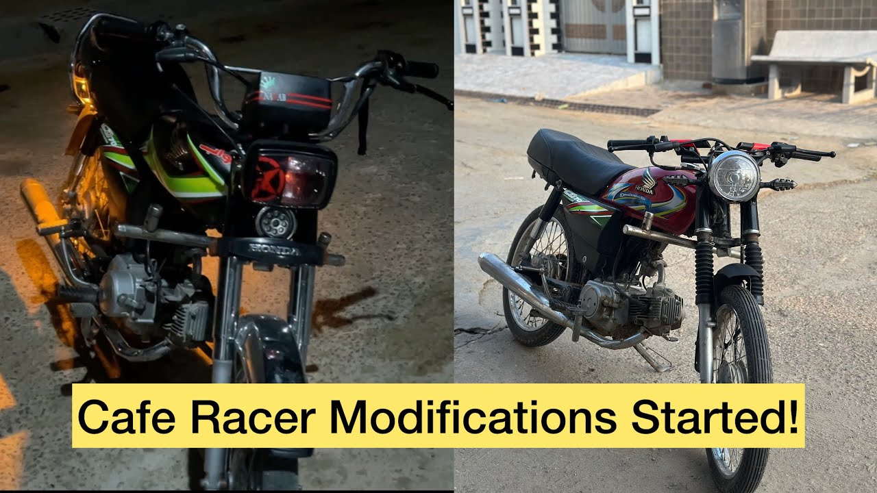 Lets Modify Honda cd 70 in Cafe Racer Bike | Modifications | Caferacers ...
