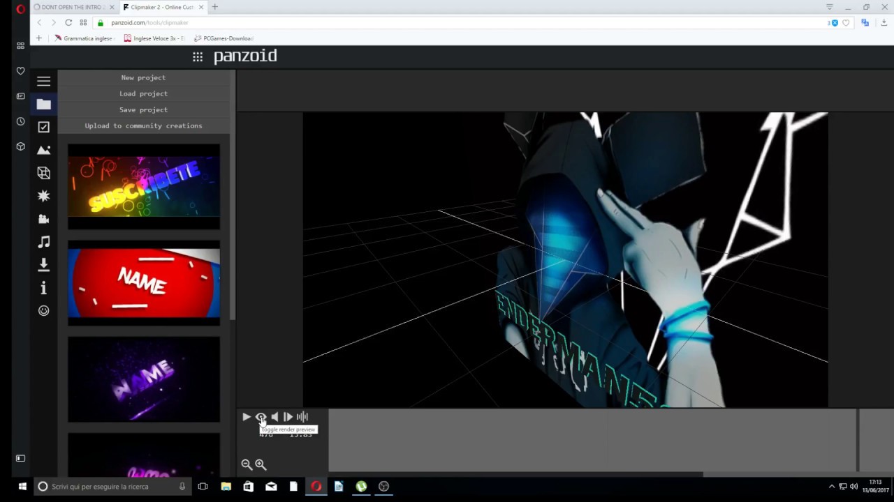 GUIDA PER CREARE INTRO YOUTUBE GRATIS! - YouTube