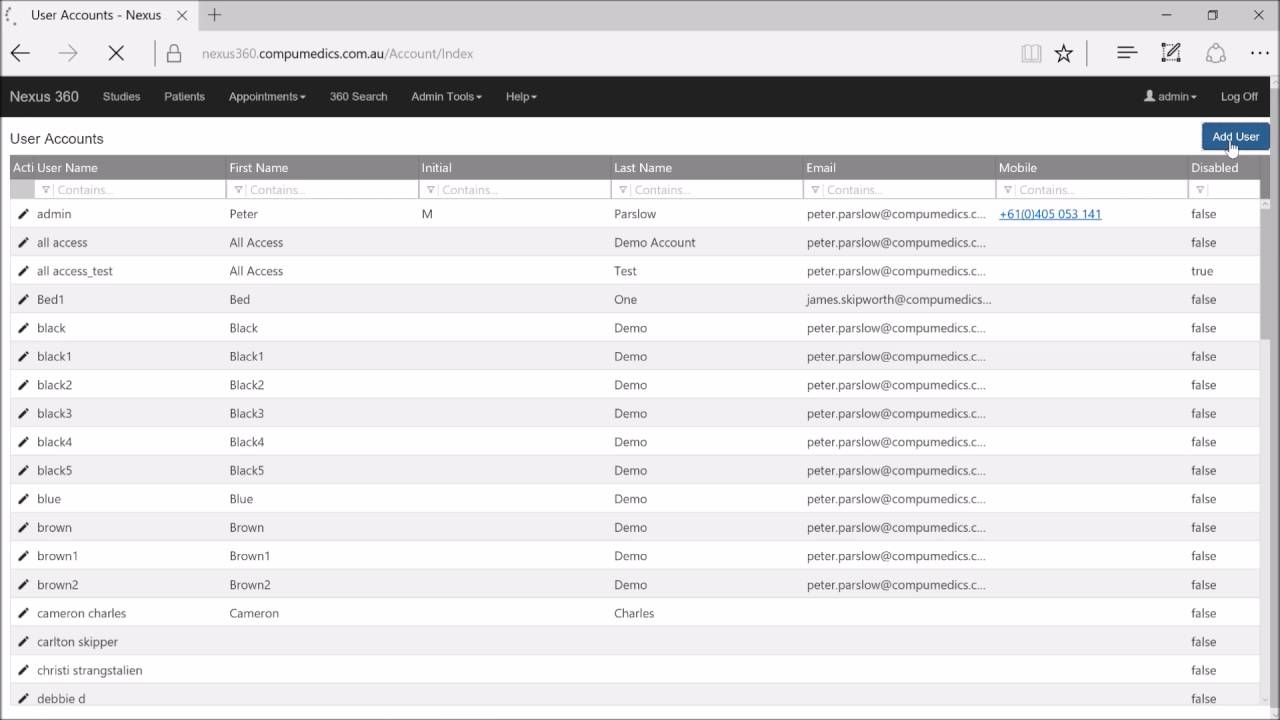 Compumedics Profusion neXus 360 Assigning Referring Physicians v1 0 ...