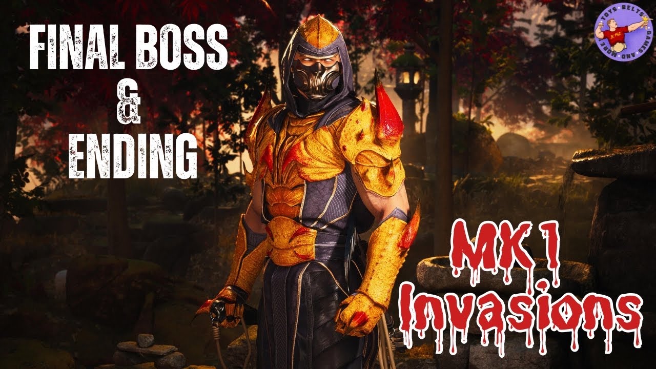 Mortal Kombat 1 Invasions Hell Fire Scorpion Final Boss Fight & Ending ...