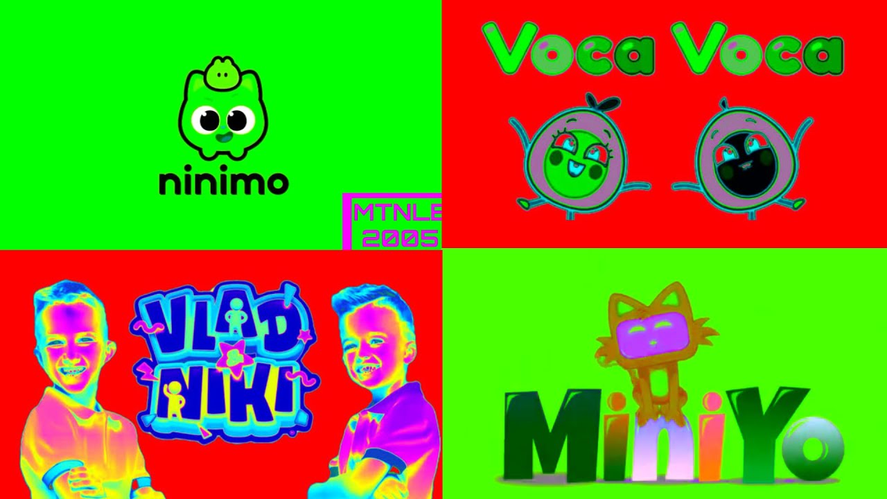 Ninimo logo, Miniyo Intro logo & Voca Voca intrologo Effects ...