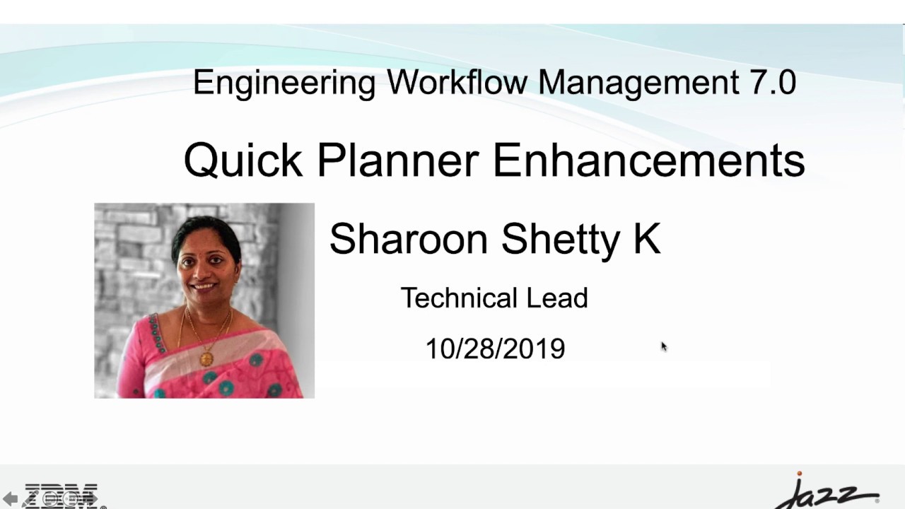 IBM Engineering Workflow Management - Enhancements to Quick Planner in ...