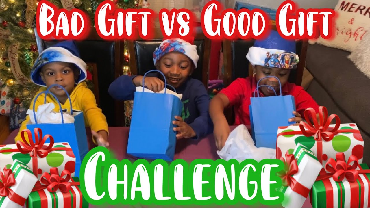 VLOGMAS DAY 11 | BAD GIFT vs GOOD GIFT CHALLENGE | BATTLE OF THE ...