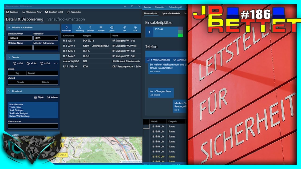Sim Dispatcher ist Zurück! |#186 | JP rettet in der SIMOS Leitstelle ...