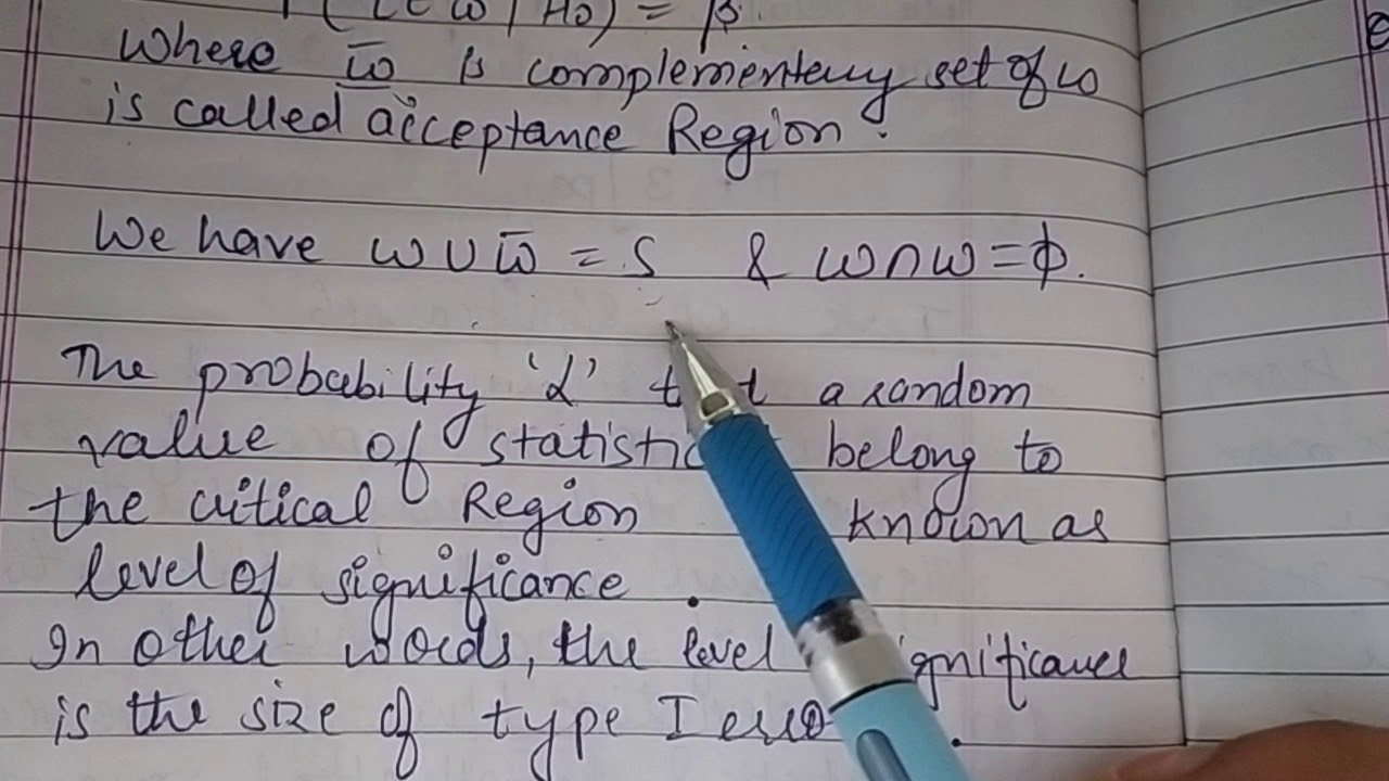 simple and composite hypothesis and steps of testing of hypothesis ...