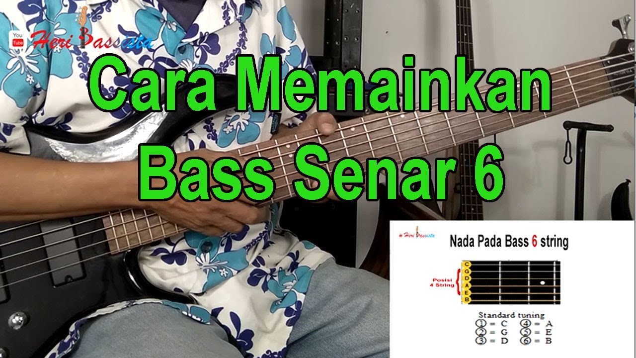 Belajar Bass Senar 6 Untuk Pemula - YouTube