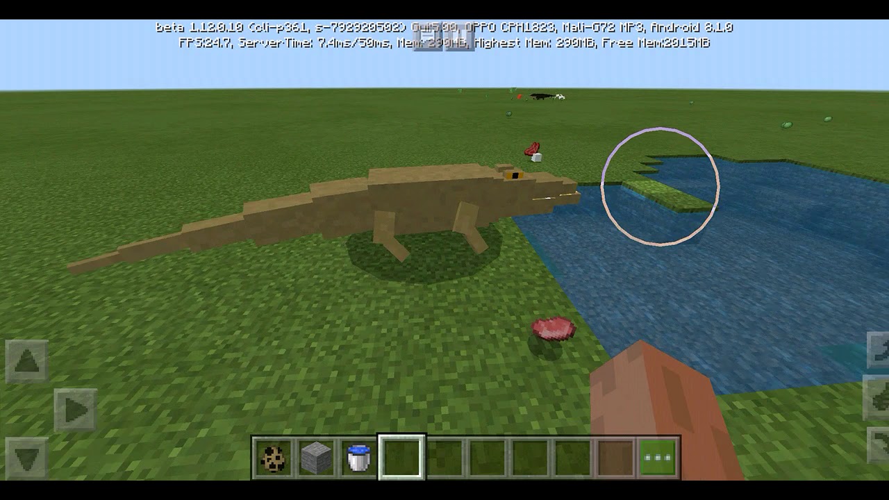 Crocodile add-on in Minecraft - YouTube
