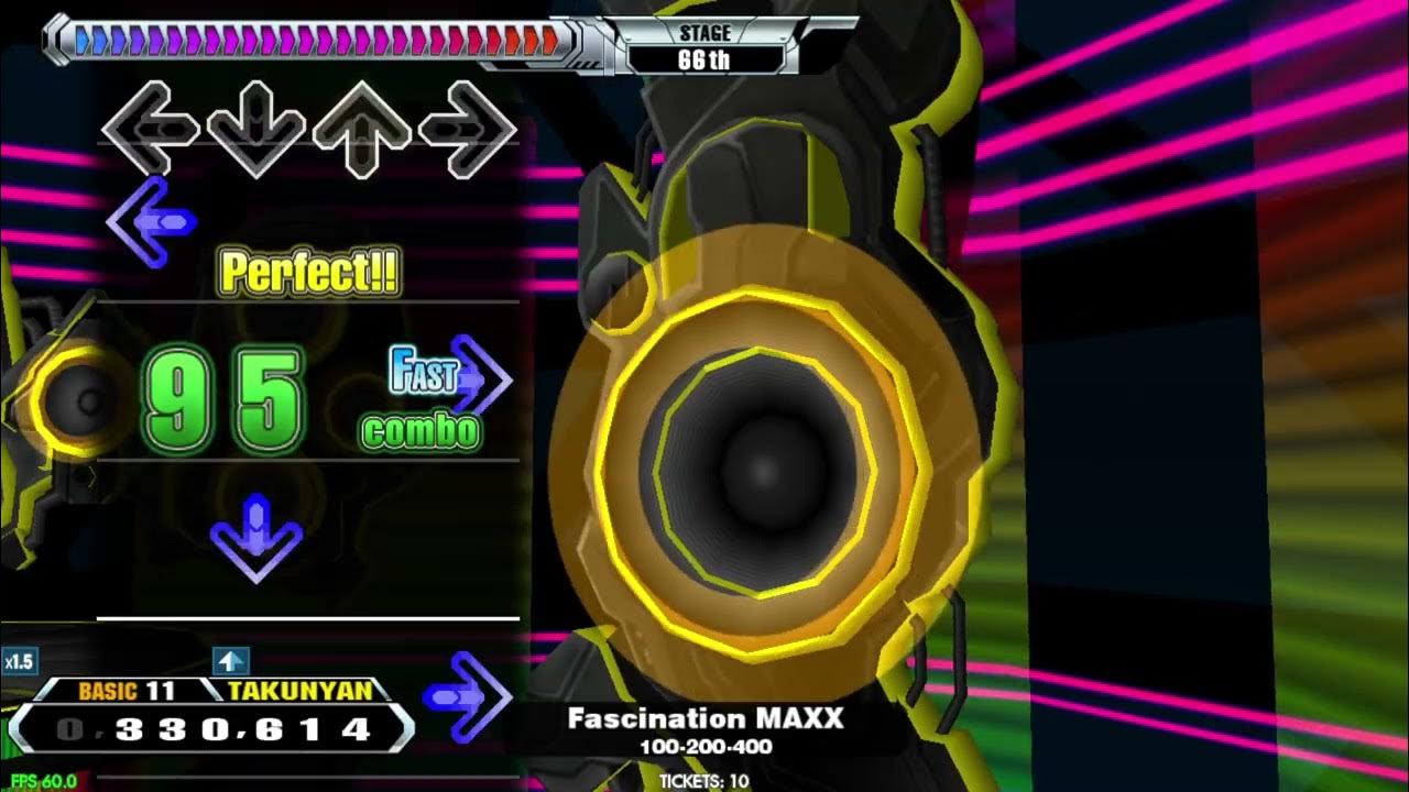 【DDR GRAND PRIX】Fascination MAXX【BASIC】 - YouTube