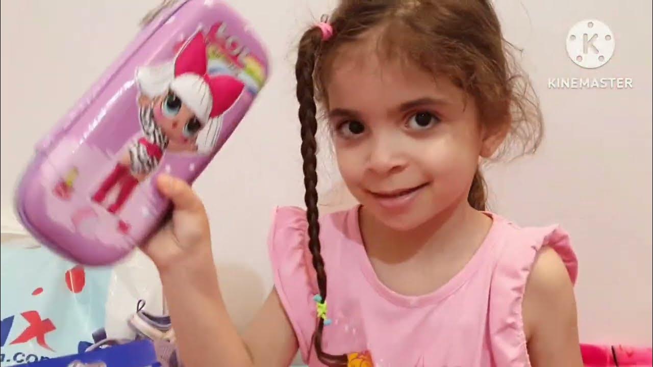 فرحت بنتى بأدوات مدرسية2023🛍📚فى الاجازة تعليمها الاكتيفتى وتوك ومانيكير