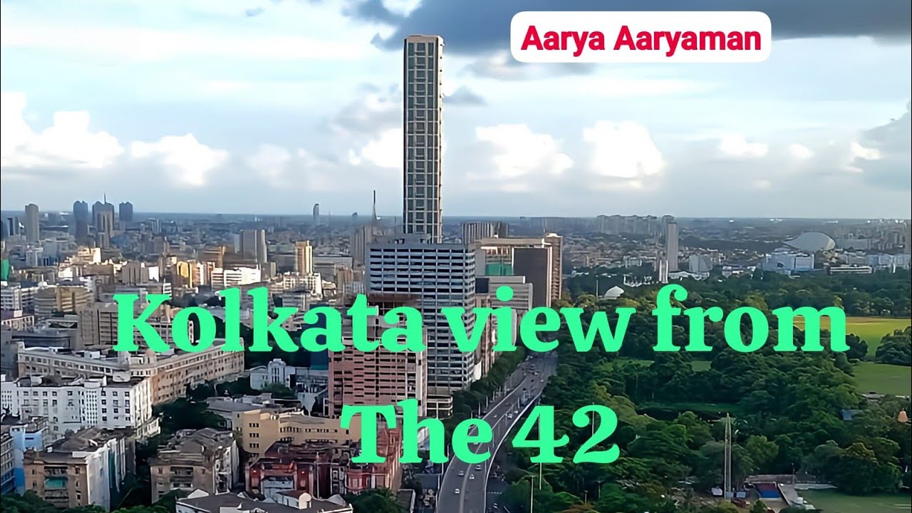 The kolkata and River Hooghly view from tallest tower of Kolkata "The ...