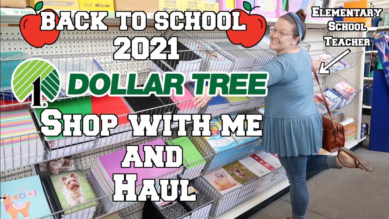 DOLLAR TREE | BRAND NEW BACK TO SCHOOL FINDS | TEACHER SHOP WITH ME ...