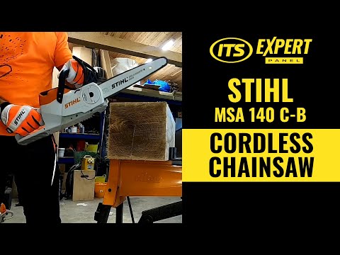 Stihl MSA 140 C B Cordless Chainsaw ITS Expert Panel Overview Simon Bowler