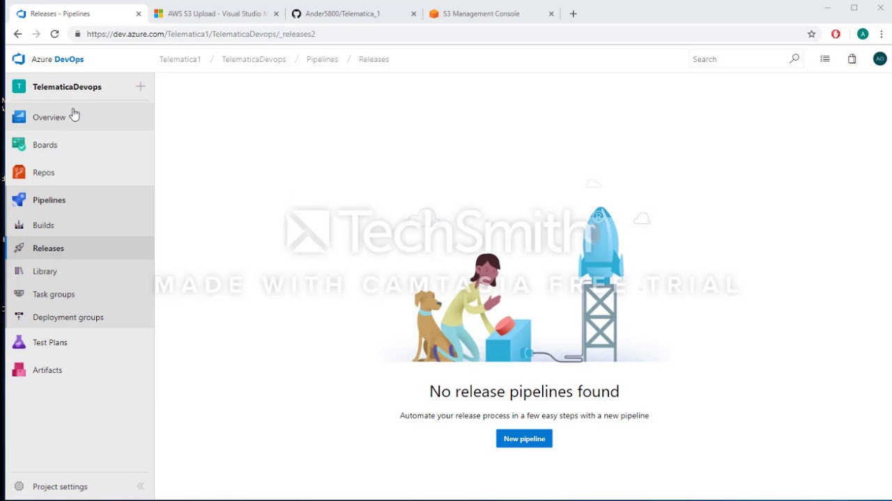 UdeM - Acercamiento Azure DevOps - Integración Continua - Despliegue Continuo -NG - GitHub - AWS ...