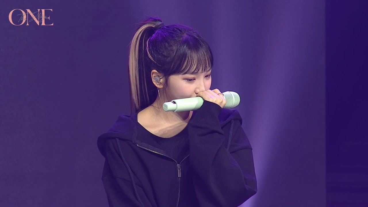 Chaewon IZONE 아이즈원 - Ending ment / ONE THE STORY Online Concert ...