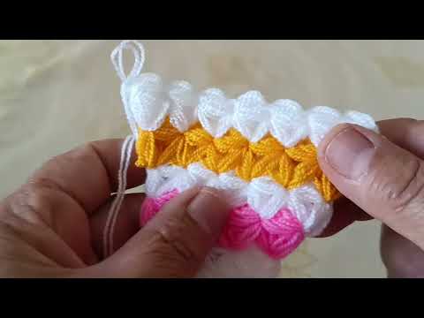 Çok Az Bilinen Güzel Bir Örgü Modeli | Unique and Easy Knitting Pattern