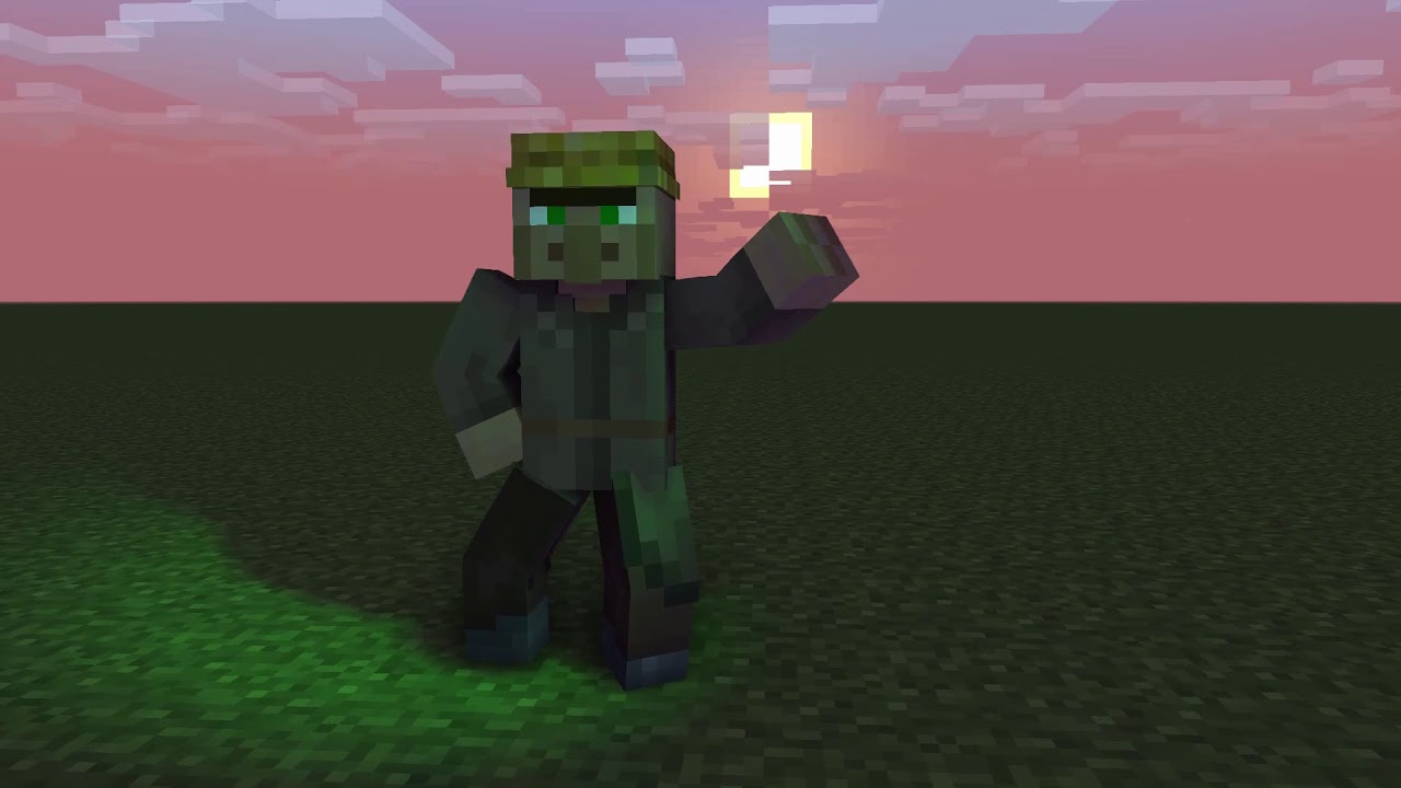 Minecraft Animation | Dancing Villager - YouTube