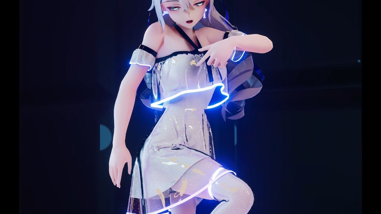 【Honkai Impact 3 MMD／4K／60FPS】「NEON DRESS」 Bronya Zaychik【[A]ddiction Cover by hanser】 - YouTube