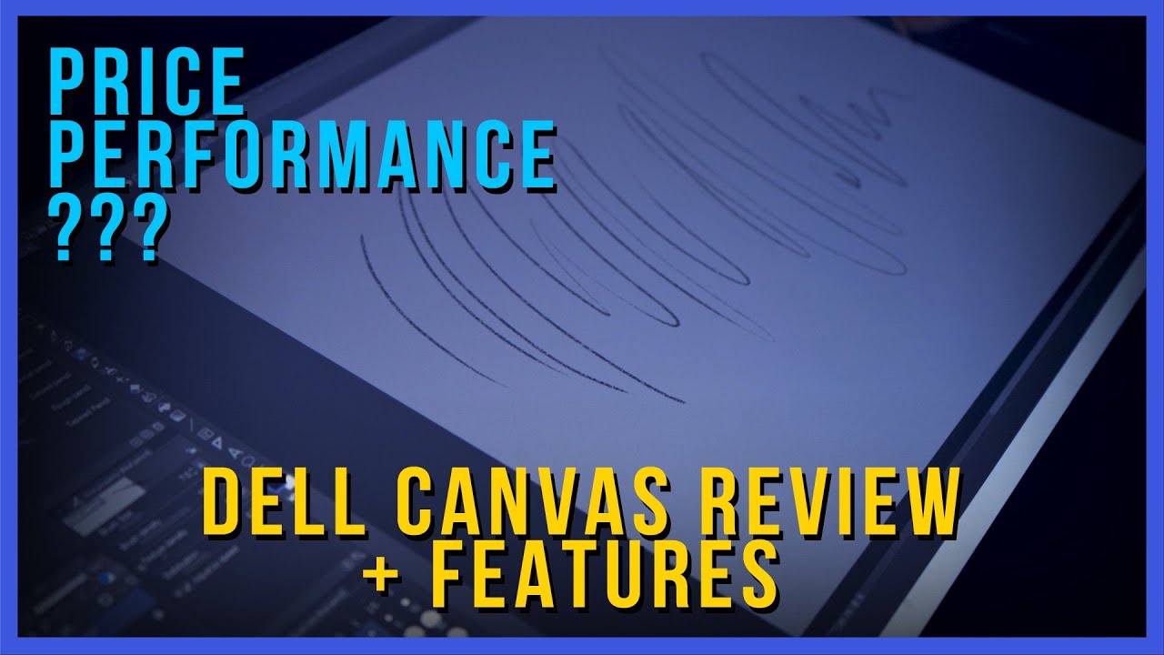 Artist's Review: Drawing on 27" Dell Canvas - YouTube