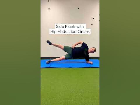 Side Plank with Hip Abduction Circles - YouTube