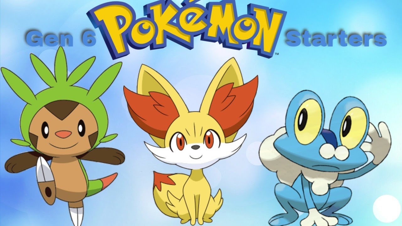Roblox Project Pokemon // Generation 6 Starters! // New Update - YouTube