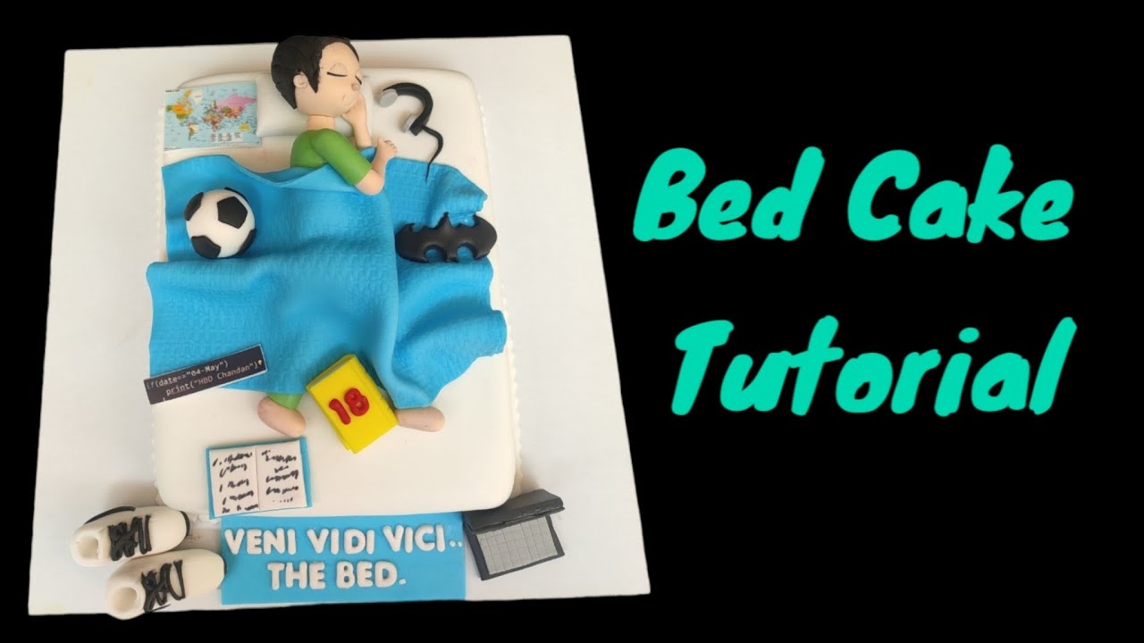 How To Make Bed Cake Full Video Step By Step #thecakedhaba - YouTube