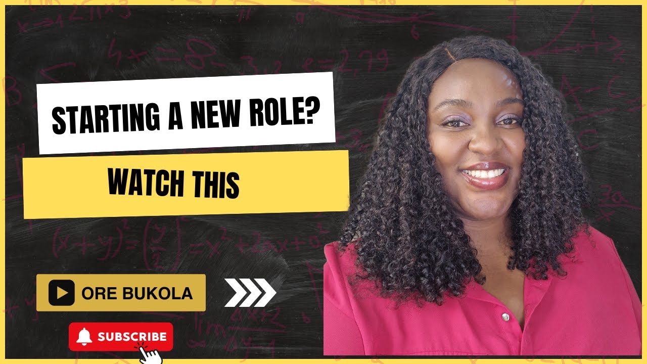 Essential Guidance for Starting a New Role as a Career Beginner | Ore ...