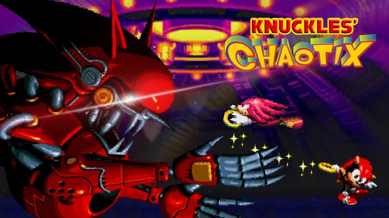 KNUCKLES CHAOTIX ( ORIENTAL LEGEND) KNUCKLES AND MIGHTY VS METAL SONIC ...