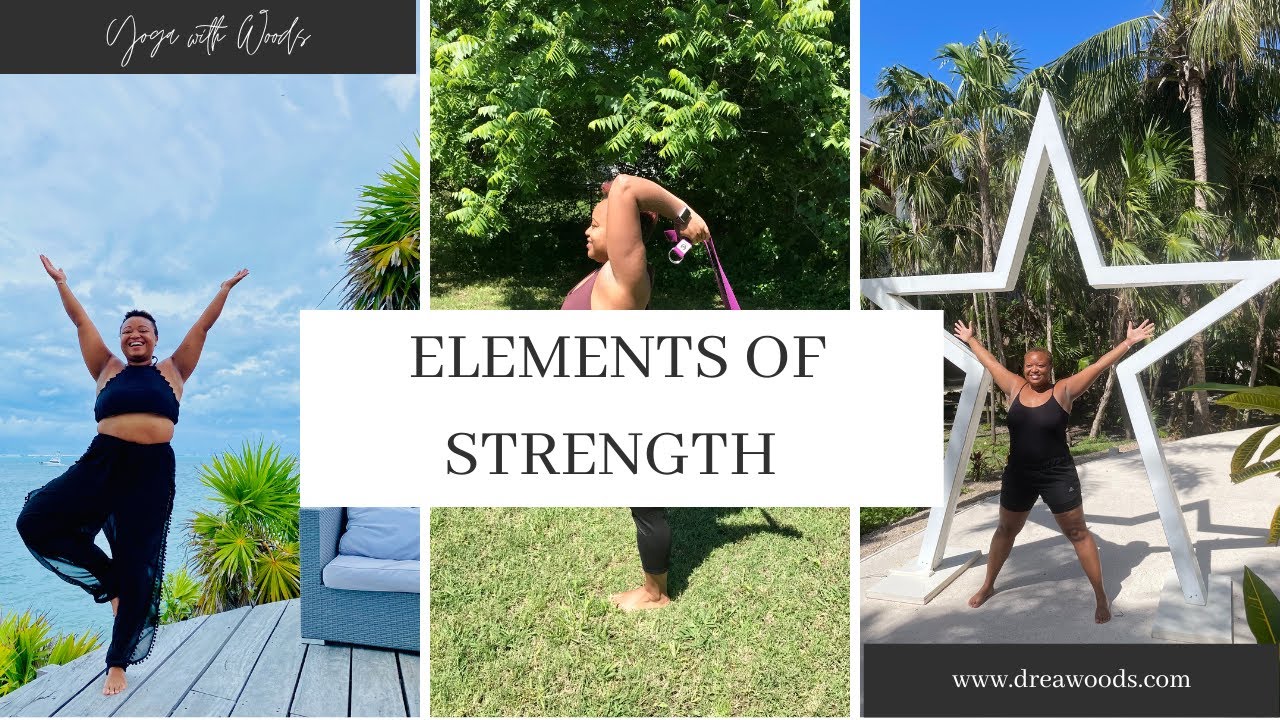 Vibe + Flow: Elements of Strength | Yoga with Woods - YouTube