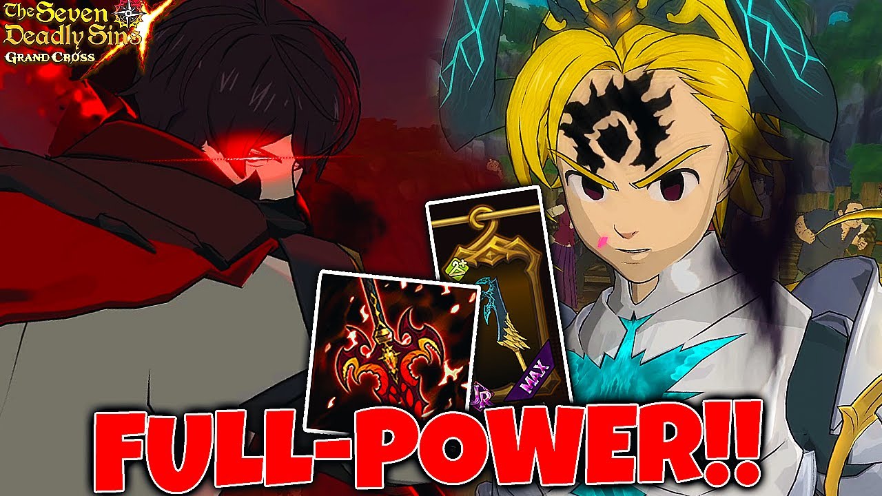 FINALLY GOOD DAMAGE?? AM MELIODAS AT FULL POWER SET-UP!! | Seven Deadly ...