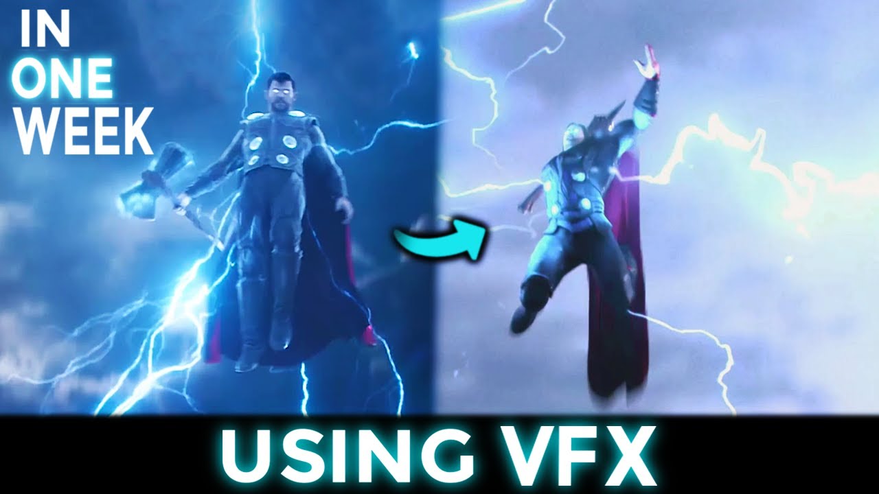 How To Recreate Thor Entry Scene Using VFX | Blender Tutorial | #thor # ...