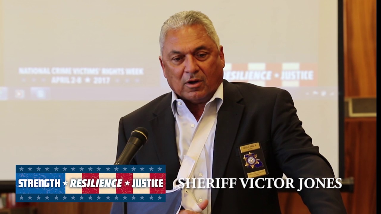 Sheriff Jones Speaks to Crime Victims - YouTube