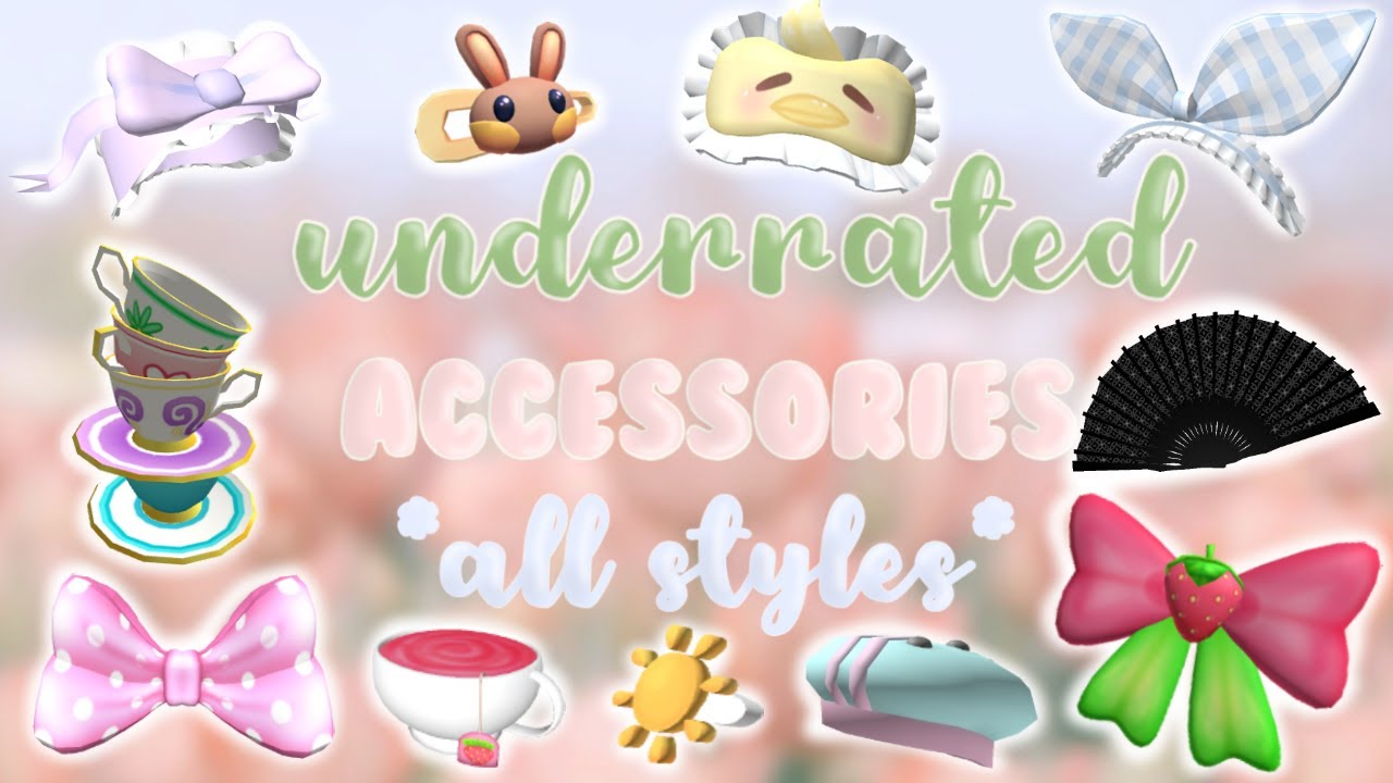 80+ Underrated Roblox Accessories | ALL STYLES | *CODES+LINKS* - YouTube