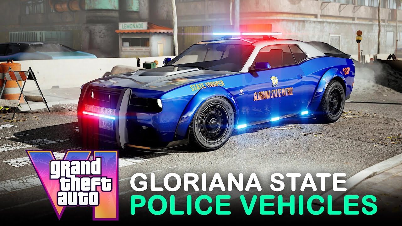 GTA 6 Gloriana State Police Vehicles *GSP - YouTube