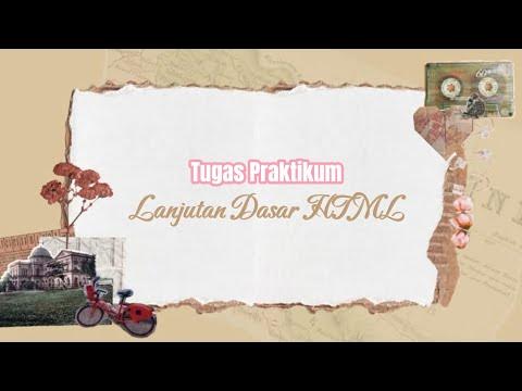 Tugas Pemrograman Web Pertemuan 2 - YouTube