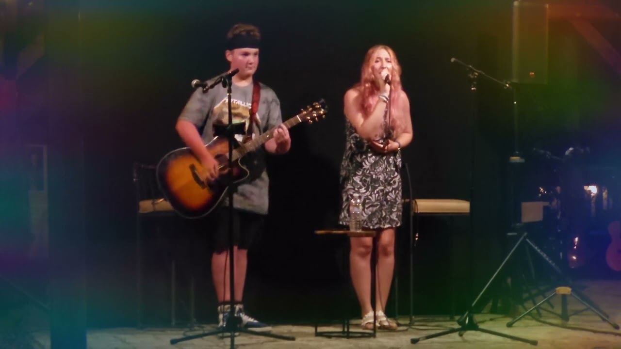 Teen female vocalist brings tears at end of song with acoustic cover of ...