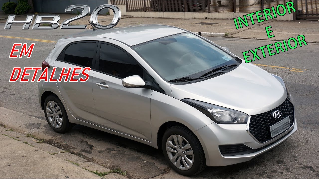 Interior e exterior do novo Hyundai HB20 Comfort Plus 1.6 Automático ...