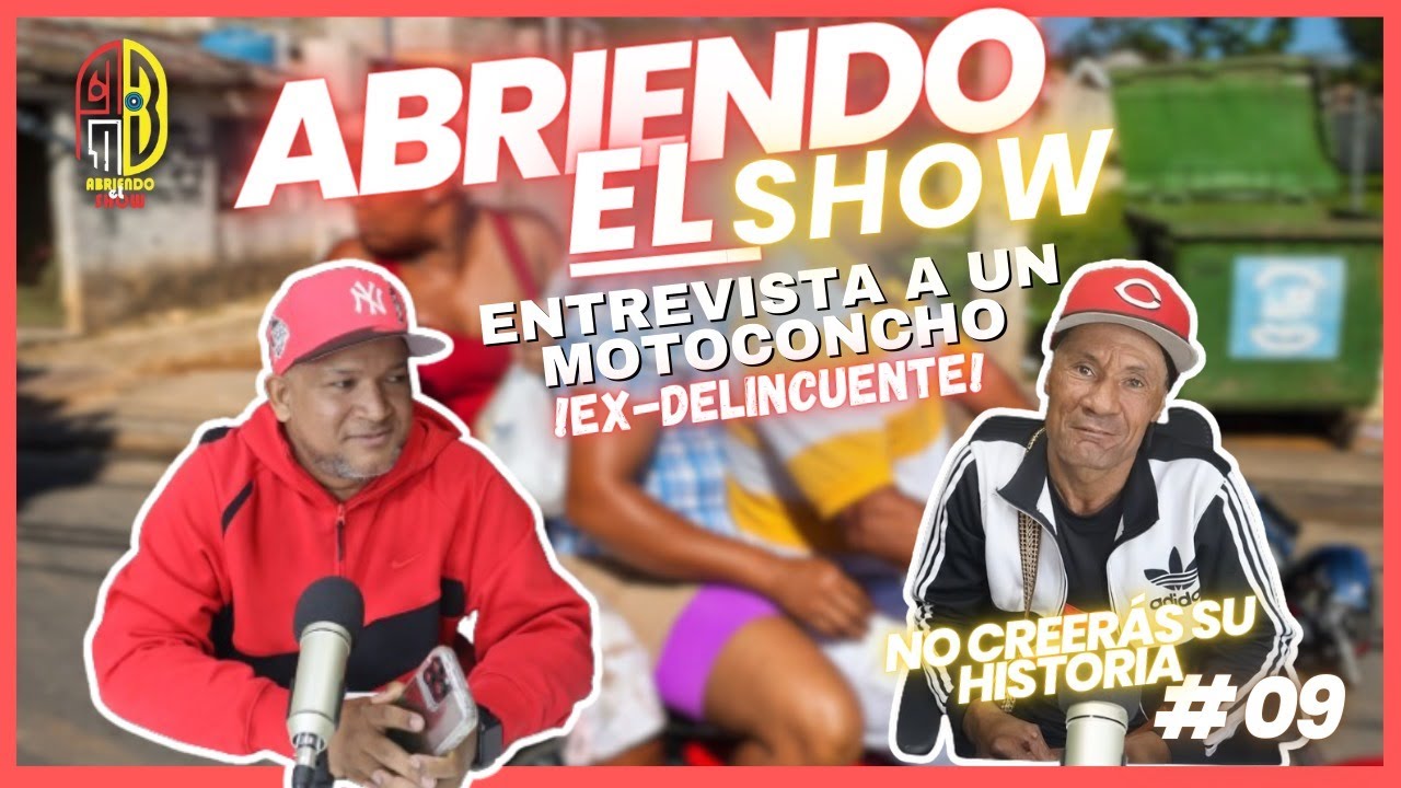 MOTOCONCHO CUENTA PARTE DE SU HISTORIA Y ALGO MAS @ABRIENDOELSHOW # ...