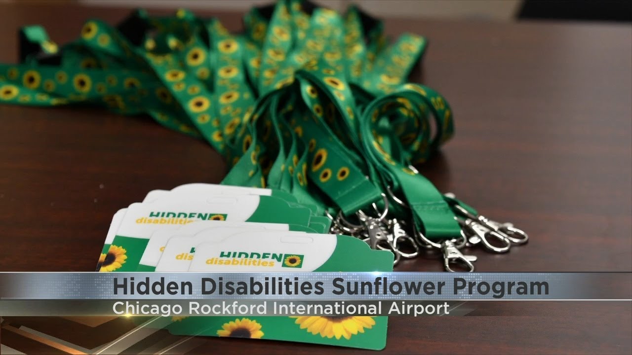 RFD Airport showcases 'Hidden Disabilities Sunflower Program' - YouTube