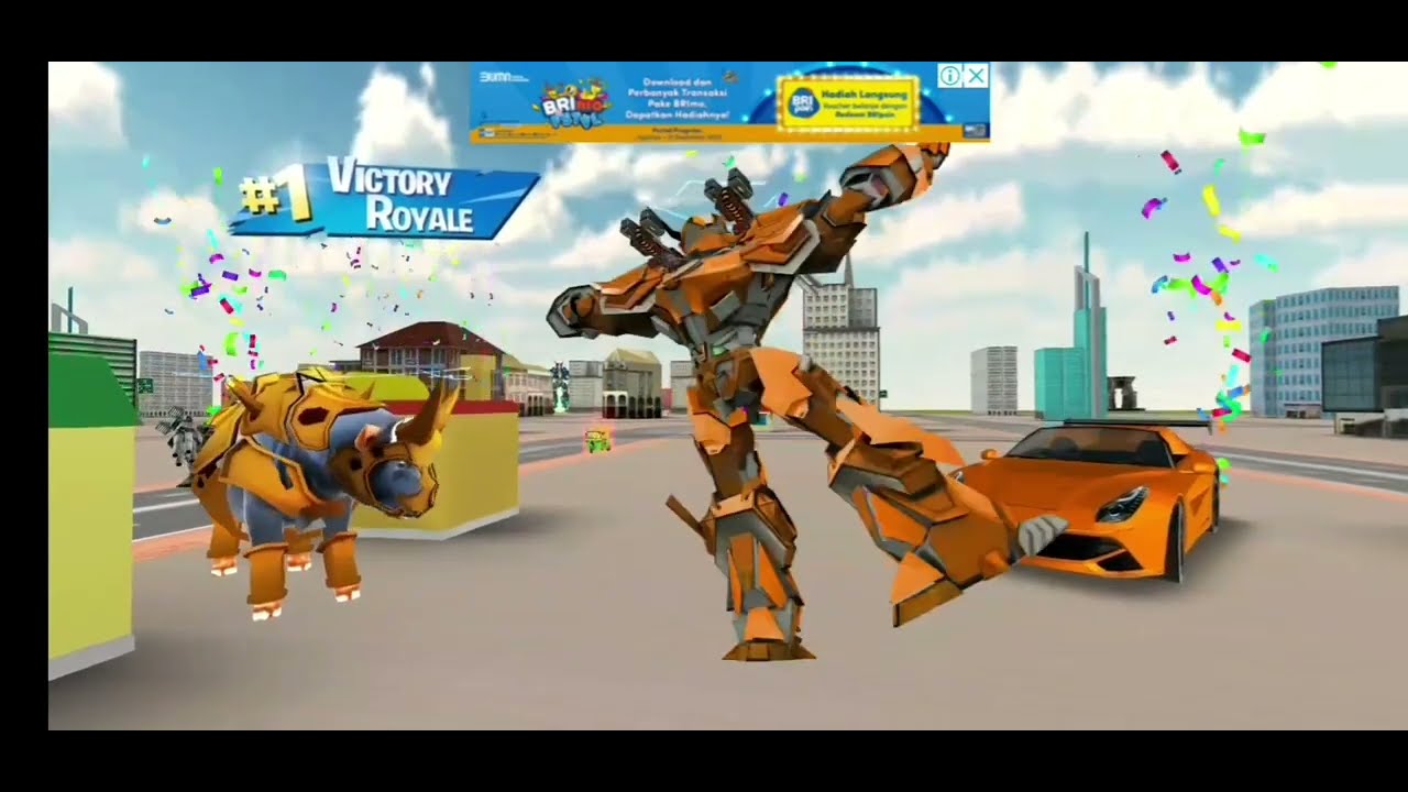 Bull Robot Car Transformer Games || Level 18 - Android Gameplay - YouTube