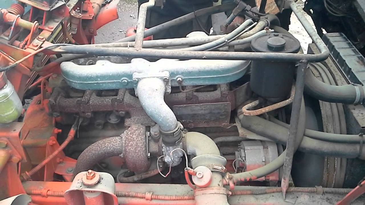 Lastbilsmotor Volvo TD 40 - YouTube