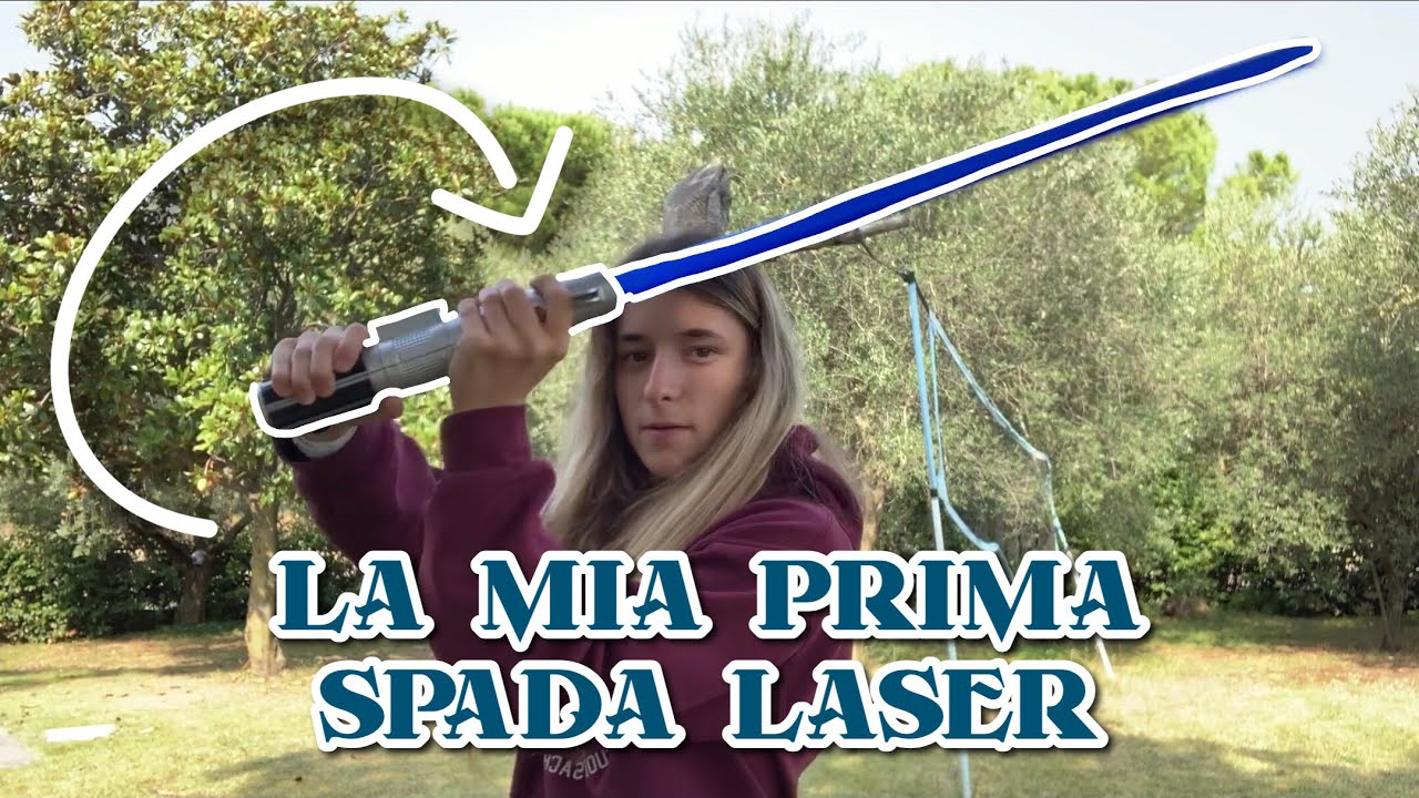 LA MIA PRIMA SPADA LASER - YouTube