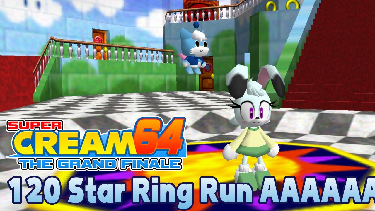 Super Cream 64 120 Star Ring Run! - YouTube