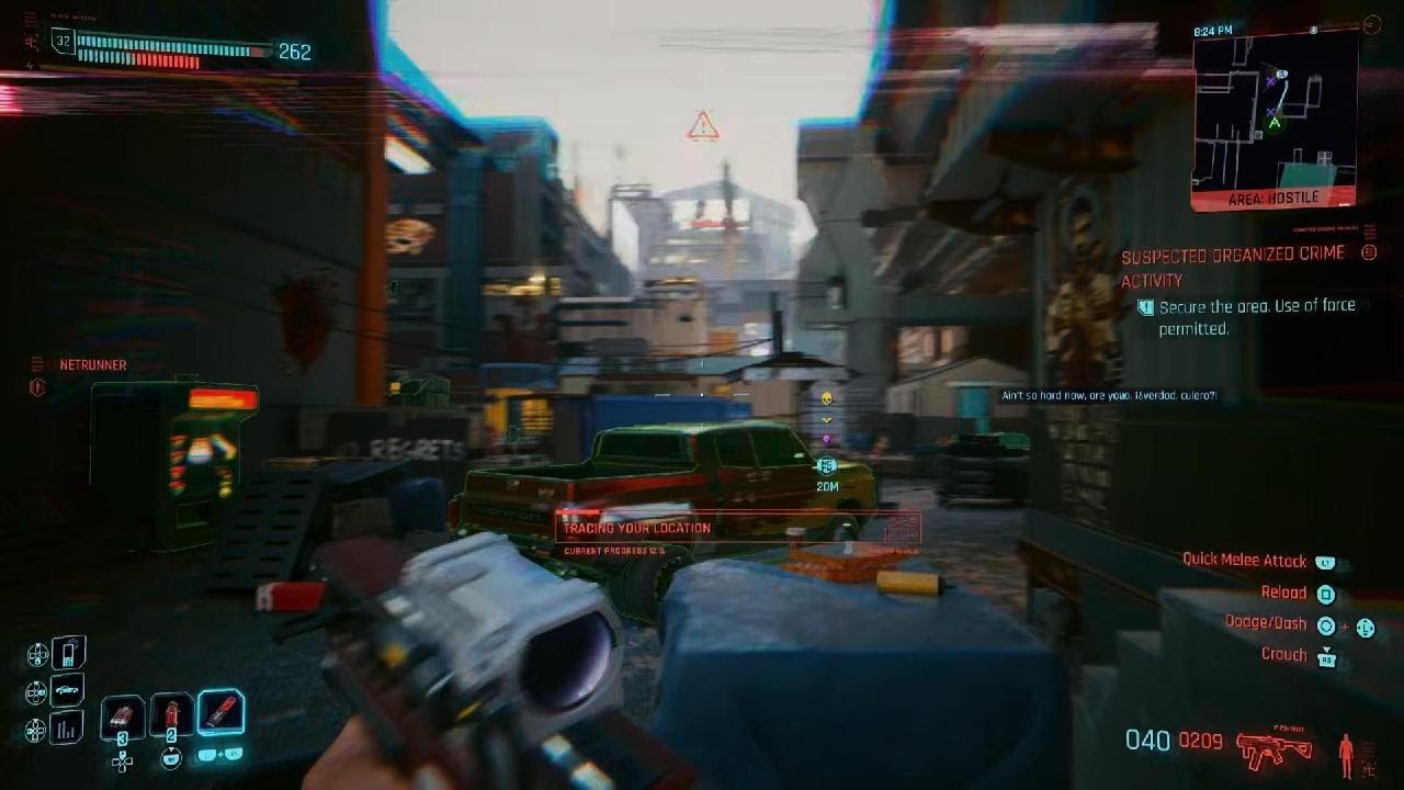 Cyberpunk 2077 - wiping out NCPD target Zoe Alonzo - YouTube