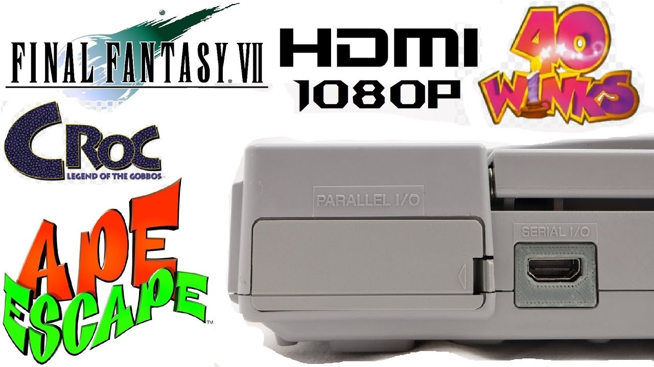 PixelFX PS1 HDMI Mod Test in 4 Games (PS1Digital) - YouTube